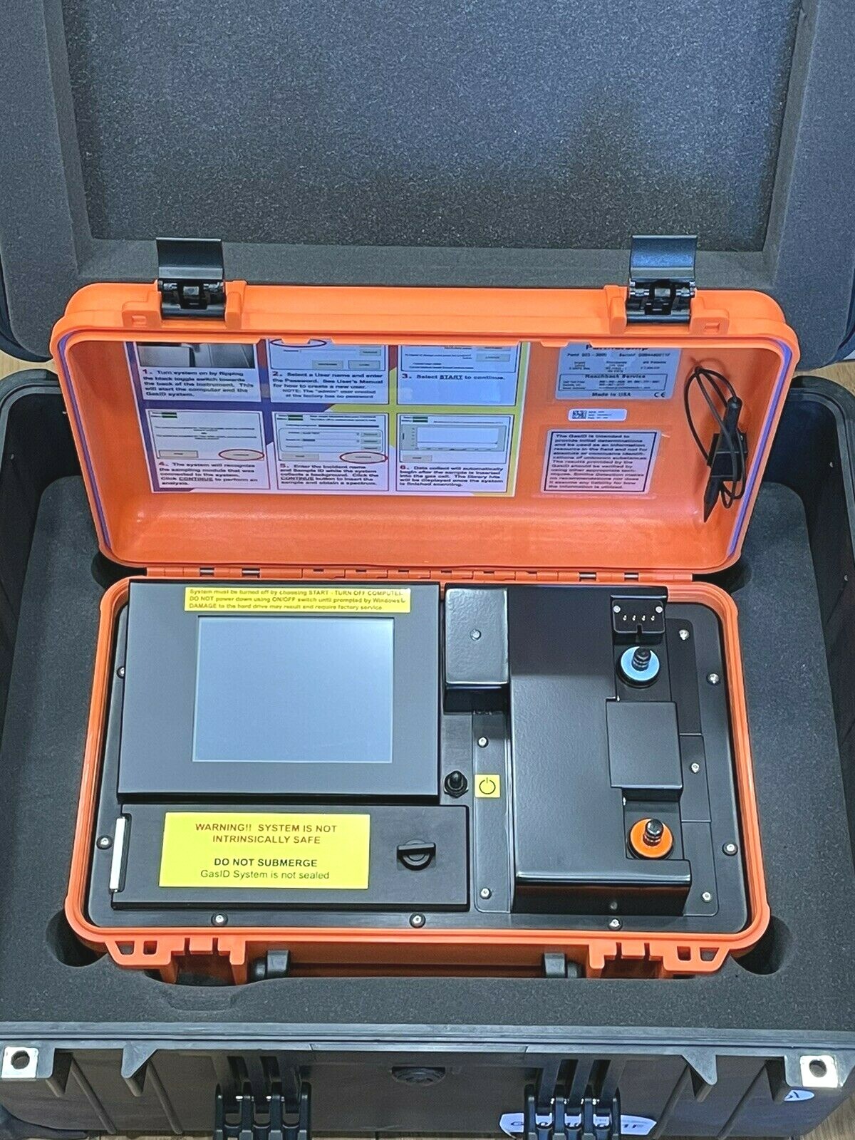 Smiths+023-3005+Gas+%2F+Vapor+Analyzer+HazMat+ID+Command+System for ...