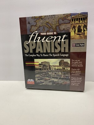 Your Guide To Fluent Spanish - Spanish Language CD-Rom Education - Gone ...