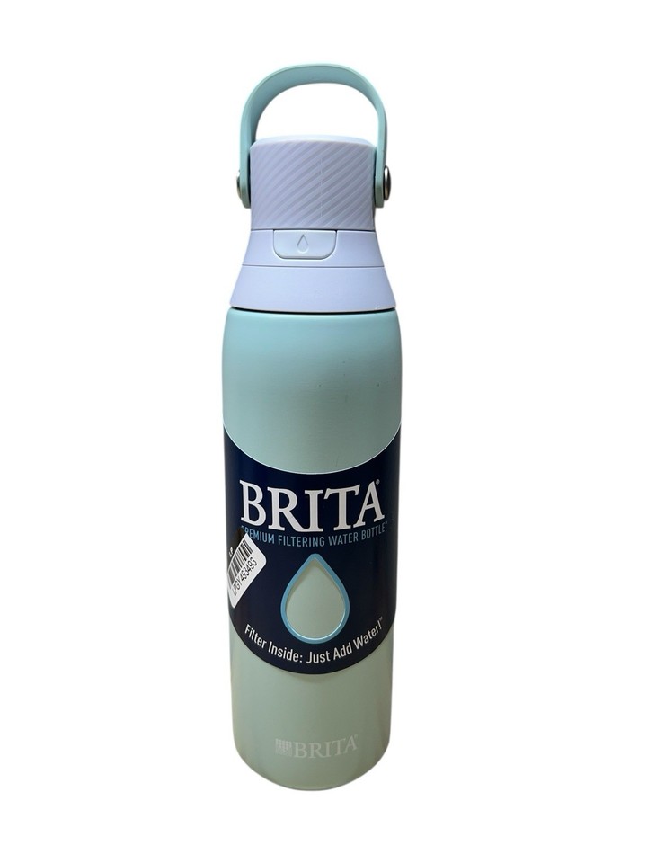 Brita 20oz Premium Double Wall Stainless Steel Insulated Filtered Water ...