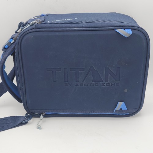 Arctic Zone Titan Deep Freeze Insulated Lunch Cooler Bag Black Travel ...