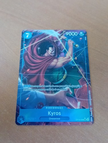 Jeu de cartes One Piece OP10-046 Kyros (SR Super Rare) Booster Pack ...