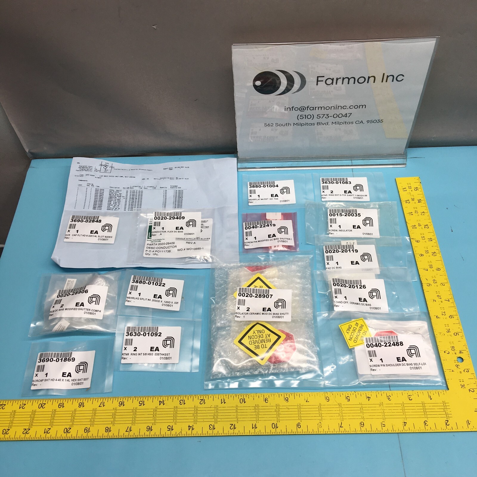 AMAT 0240-26329 BASIC SHIELD SHUTTER COMPATIBLE KIT(CU), 147466 | eBay