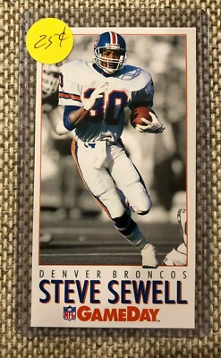 1992 Steve Sewell NFL Gameday #54 | eBay