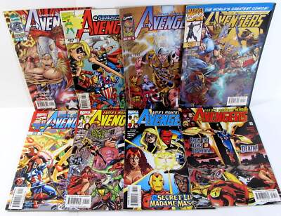 Avengers Lot 8 #1, 6, 9, 10, 12, 29, 32, 37 Marvel (2001) 3rd Series ...