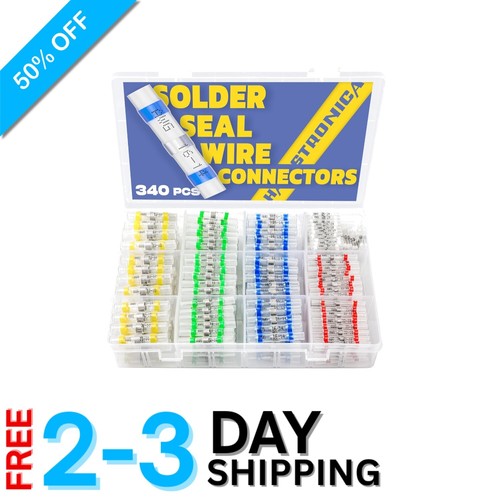 Complete 340PCS Butt Splice Wire Terminal Set - Corrosion-Resistant ...
