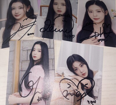 TRIPLE S Aria [Structure Of Sadness] ALL MEMBER AUTOGRAPHED SIGNED ...
