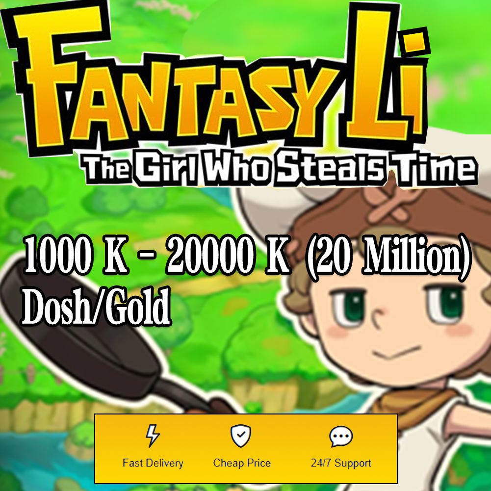Fantasy Life i Money (Dosh) Gold Currency💰 The Girl Who Steals🐶 Fast ...