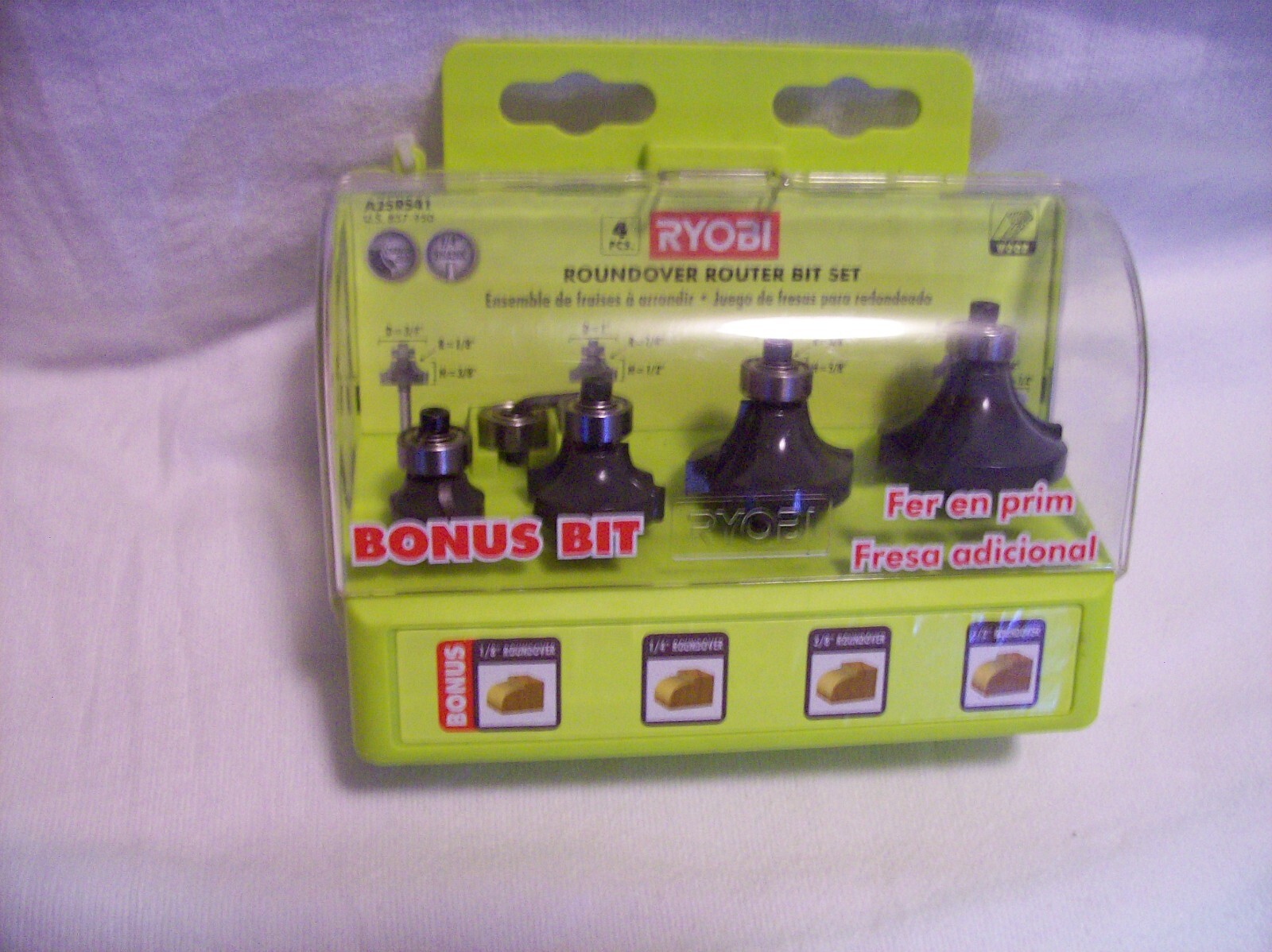 RYOBI Roundover Router Bit Set (4-Piece) | eBay