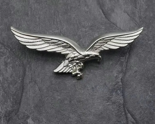 WW2 German Luftwaffe Eagle Badge WWII Germany Medal Lapel Pin Military ...