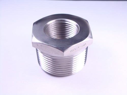 AN912-13K Pamco Pipe Bushing Adapter 1 1/4-11 1/2 to 3/4-14 Stainless ...