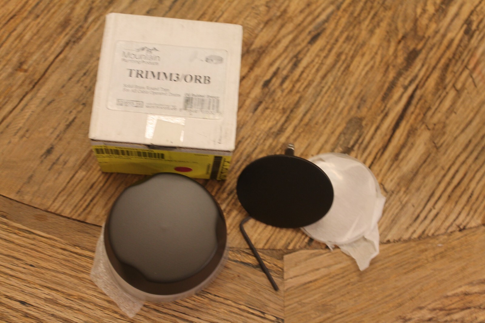 Mountain Plumbing TRIMM3/ORB Round Trim for All Cable-Operated Drains ...