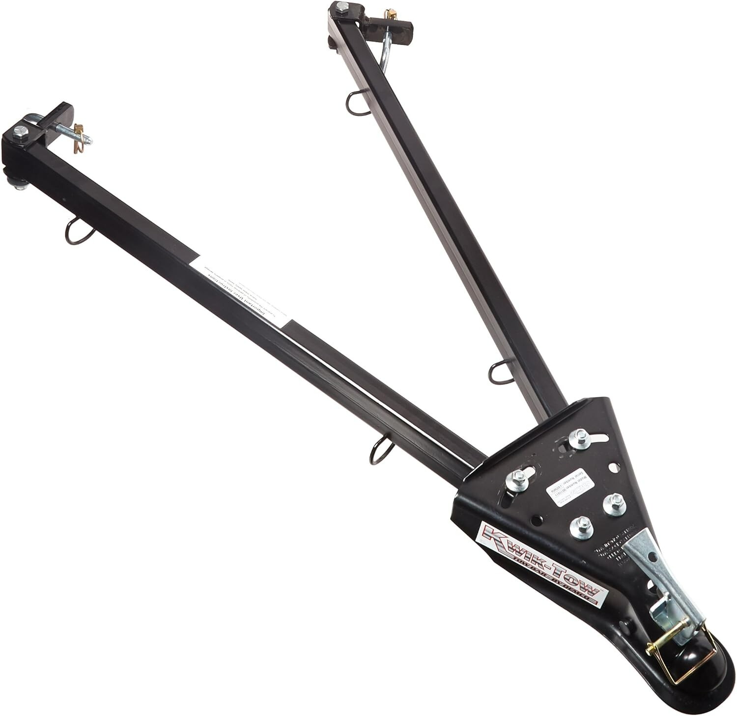 Demco 9511011 Kwik-Tow Adjustable Tow Bar 2" Ball Coupler 5K Capacity ...