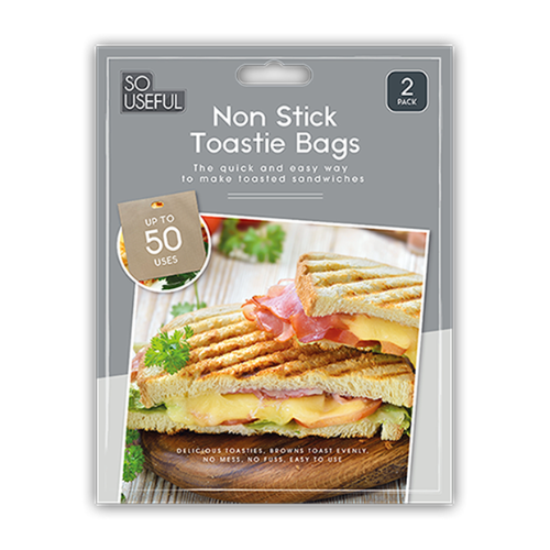 New Reusable Toaster Bag Non-Stick Toastie Sandwich Toast Bags Pocket ...