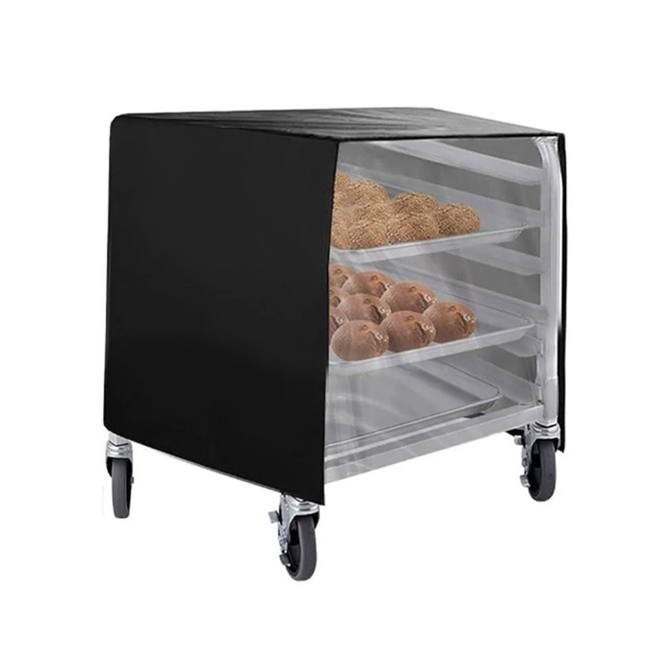 Bread Rack Cover for 10 Tier Sheet Pan Rack with Ventilation and Zipper ...