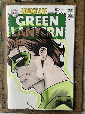 DC Showcase #22 Facsimile BLANK Sketch Cover Variant - 1st Hal Jordan ...