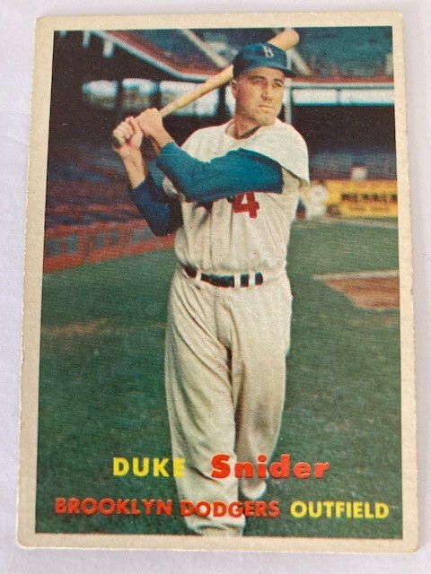 1957 Topps Duke Snider #170 | eBay