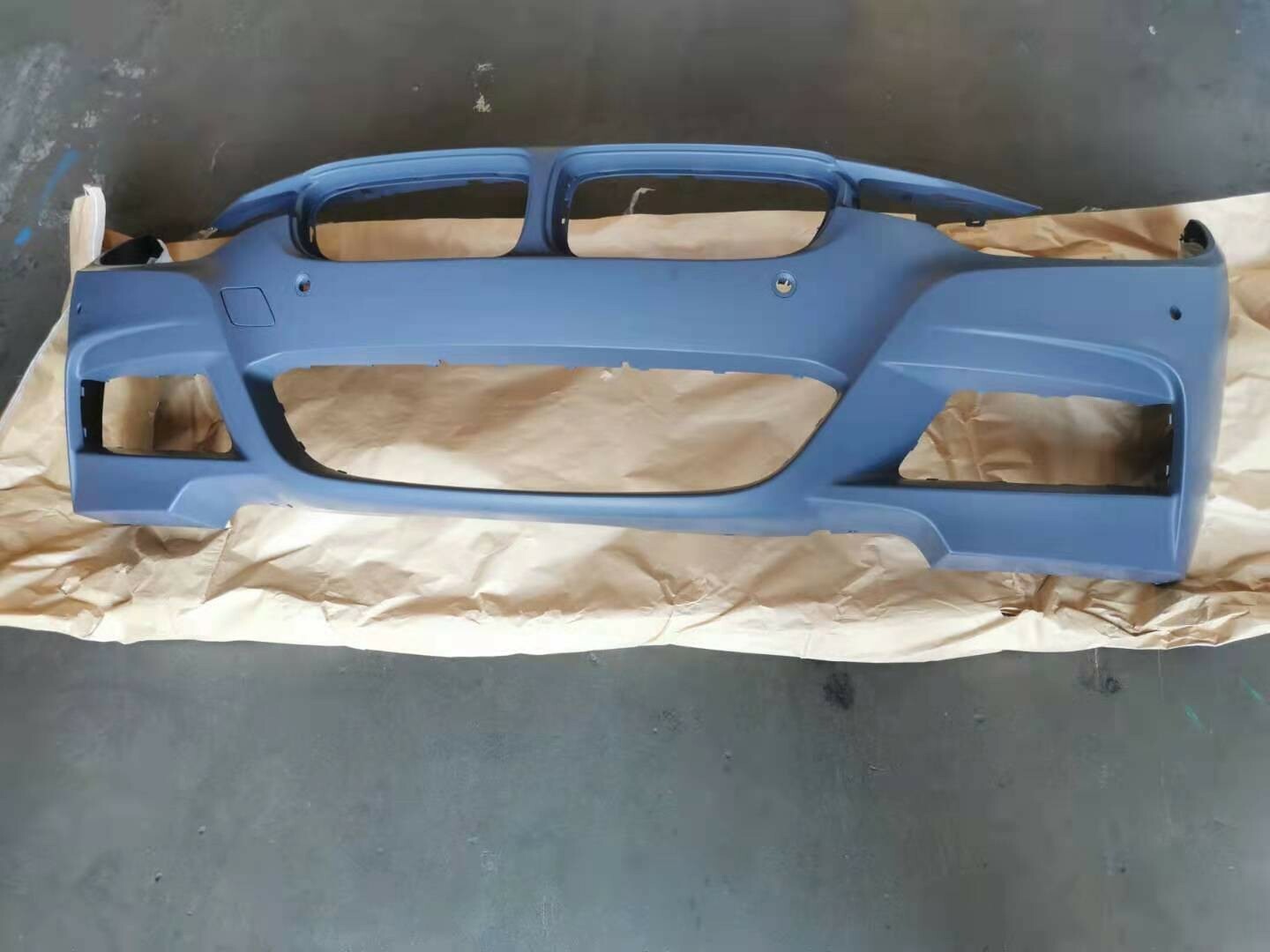 For 16-18 BMW 3 Series F30 320i M-Sport Front Bumper Six hole ...