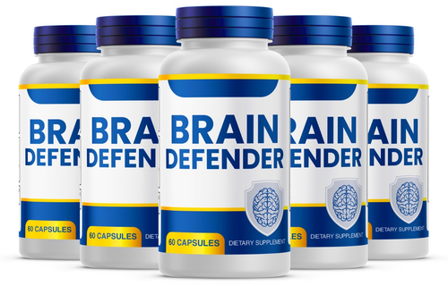 Brain Defender Memory & Brain Support Capsules, Advanced Cognitive ...