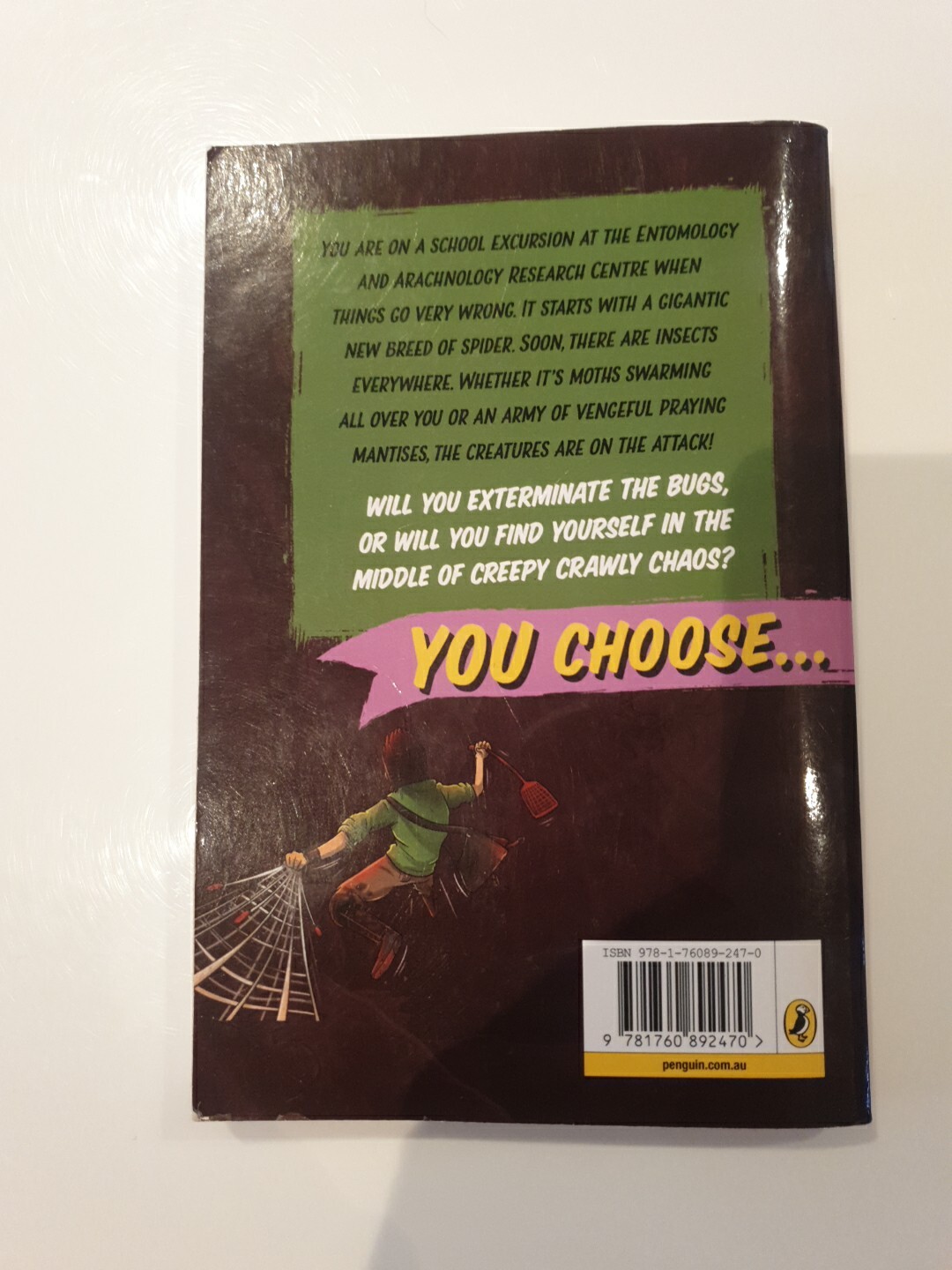 You Choose 11: Creepy Crawly Chaos by George Ivanoff (English ...