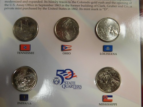 2 US MINT 2002 THE 50 STATE QUARTERS & EURO COIN COLLECTION | eBay
