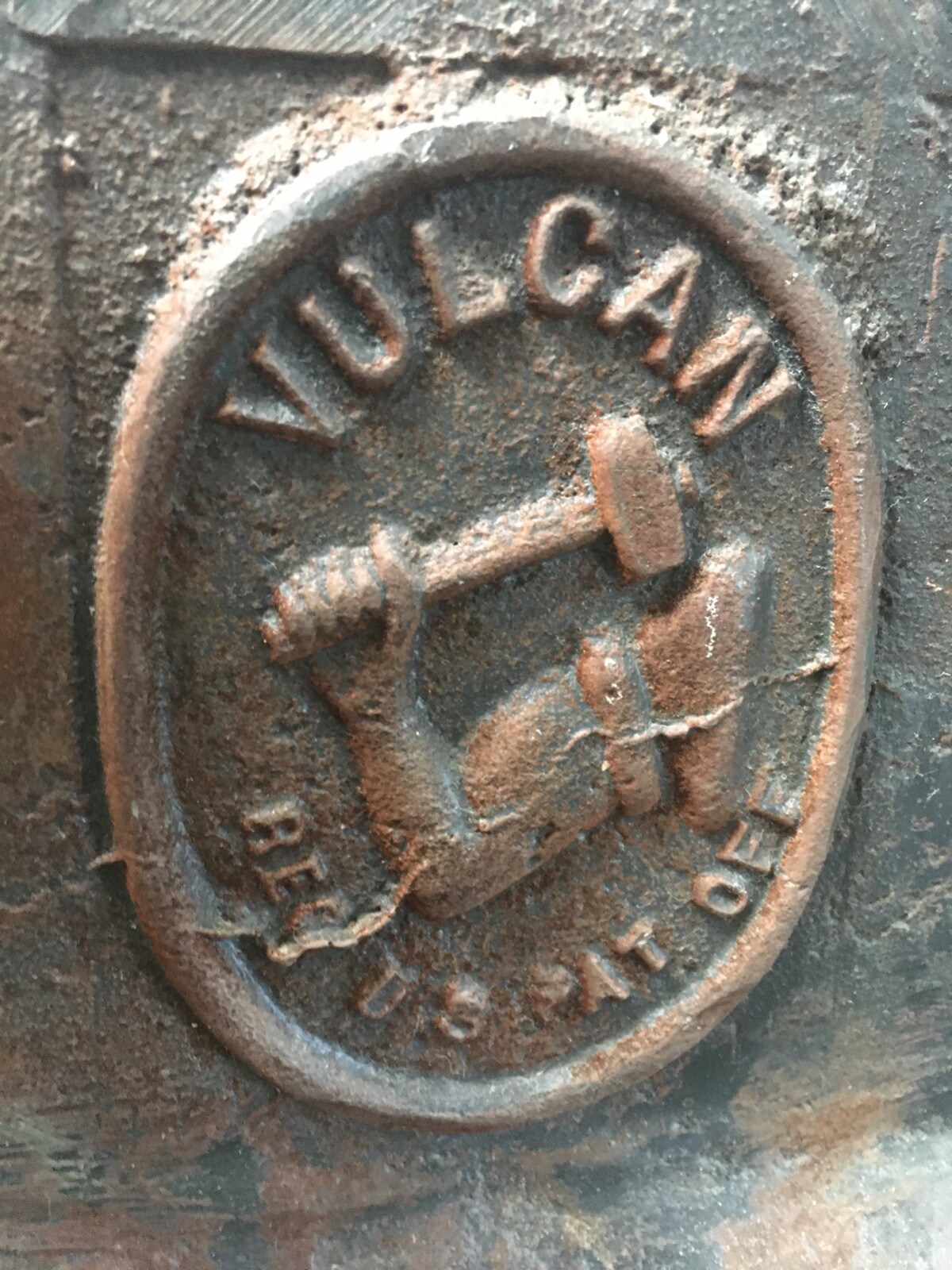 vintage VULCAN #15 150 lb ANVIL,, BLACKSMITH VERY NICE VERY CLEAN FACE ...
