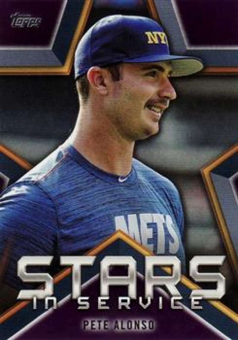stars in service pete alonso For Sale - MAVIN