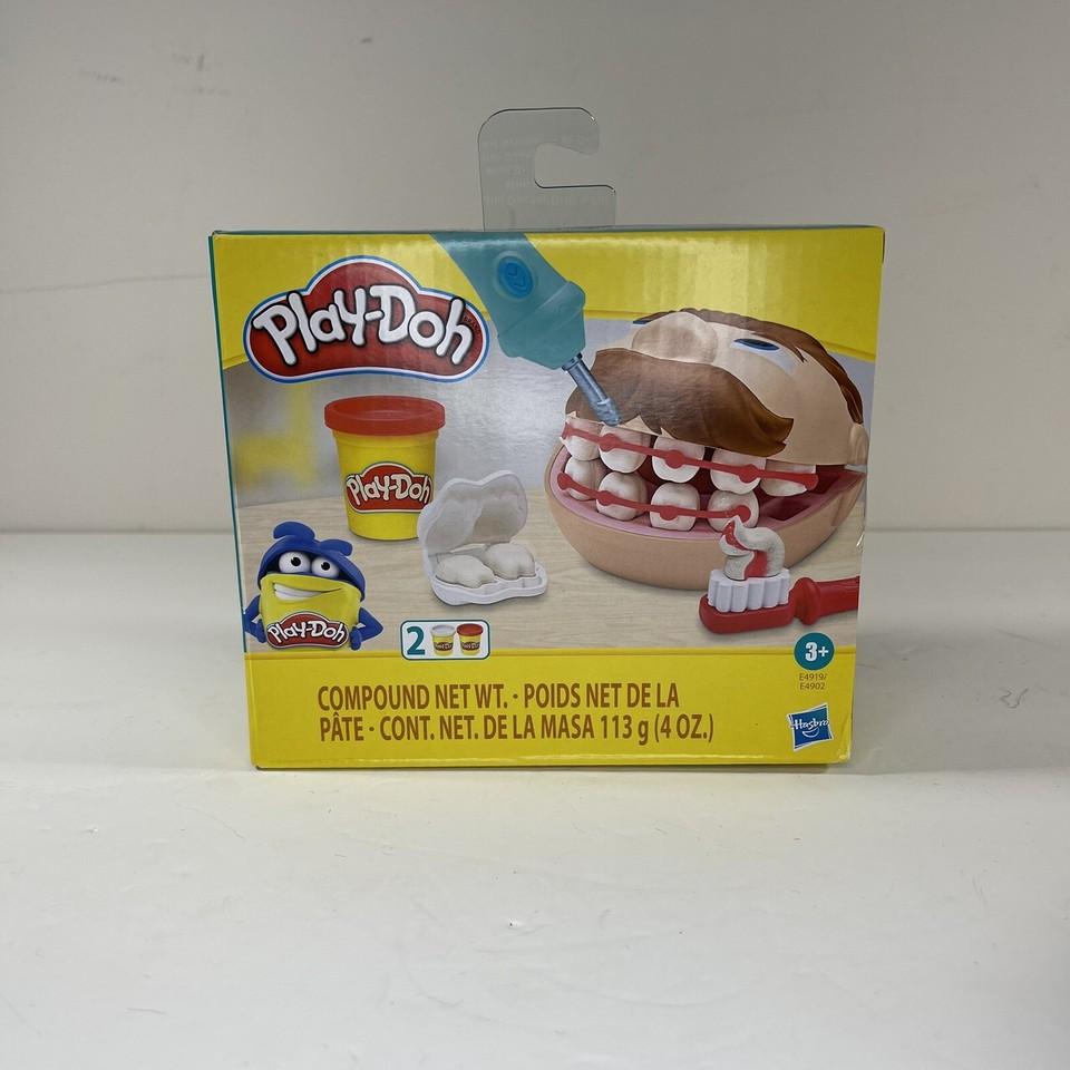 Play-Doh Dentist Set Play Dough Mini Doctor Drill ‘n Fill Model Sealed ...