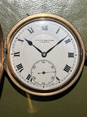 Vintage Pocket Watch, Case By Dennison Watch Co. Moon Rode Watch Co. 15 ...