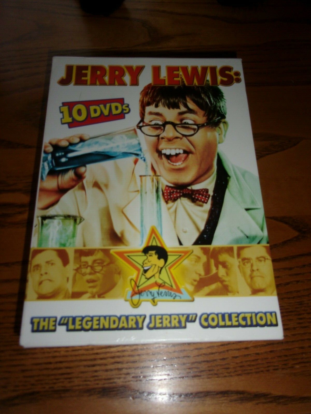 JERRY LEWIS: THE "LEGENDARY JERRY" COLLECTION - 10 DVDS - WATCHED ONCE ...