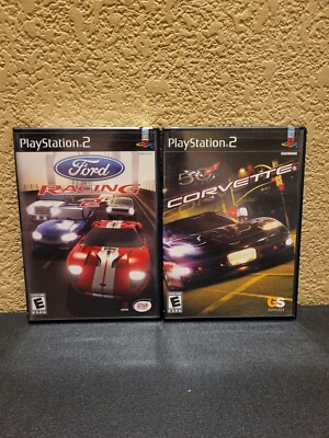Ps2 Racing Games Ford Racing 2 And Corvette | eBay