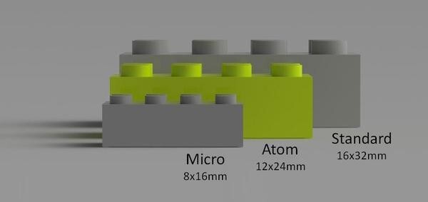 Fallingwater The Atom Brick Frank Lloyd Wright premium building model ...
