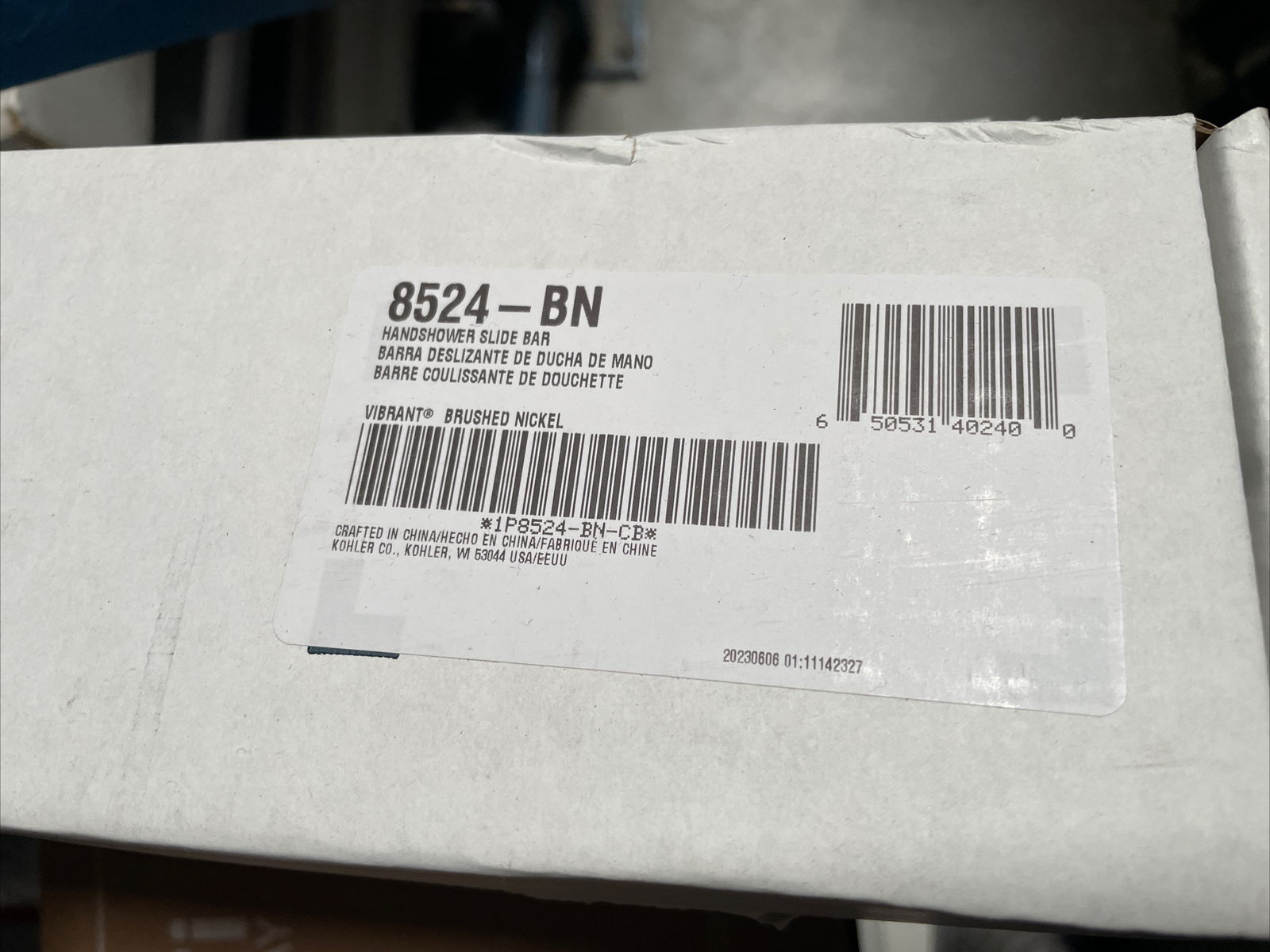 Kohler K-8524-BN 30 inch Slide Bar - Silver for sale online | eBay