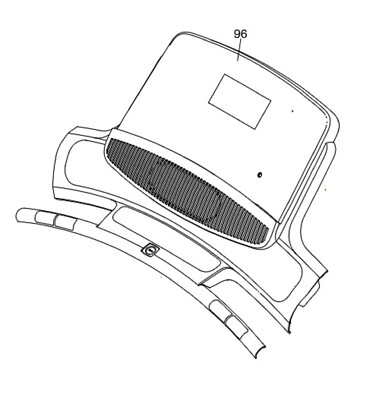 NordicTrack COMMERCIAL 1750 ELITE 5800 Treadmill Display Console ...