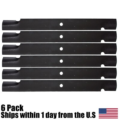 6PK Oregon 791-627 Lawn Mower Blades for Ferris 72" Cut 48122 48113 ...