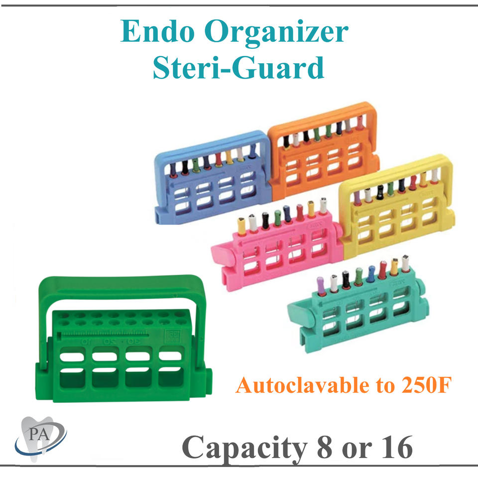 Dental Endo File Holder, Holds 8/16 K-Files & Endo Instruments, Endo ...