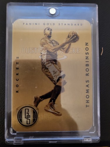 Thomas Robinson 2012-13 Panini Gold Standard Metal Gold #63 (RC) Hou ...
