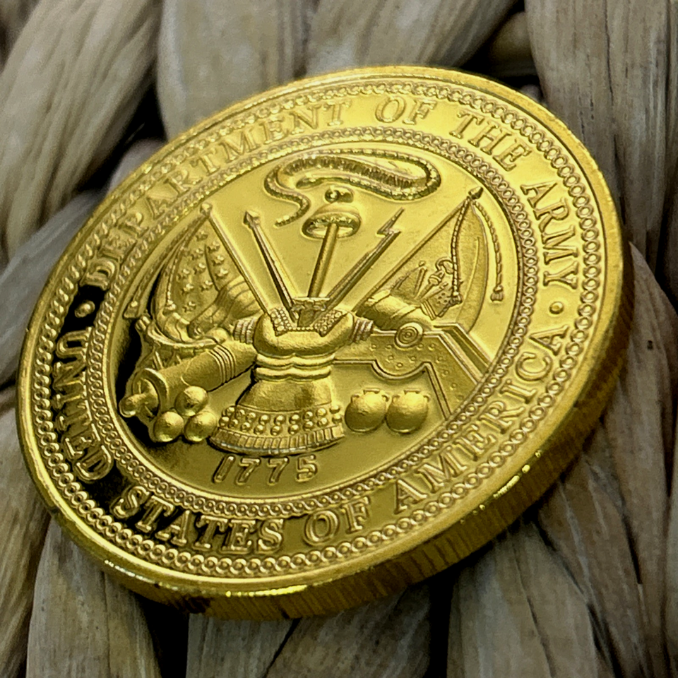 UNITED STATES ARMY - Rank PFC-PRIVATE FIRST CLASS E-3 Challenge Coin | eBay