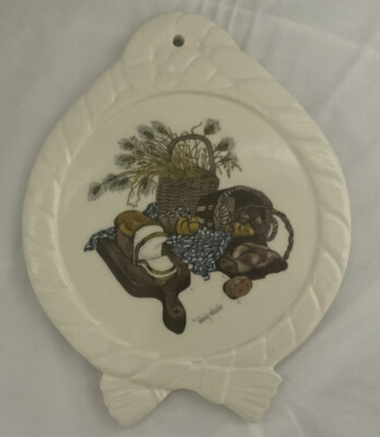 Vintage Wendy Wheeler Ceramic “Bread & Wheat” Wall Hanger | eBay