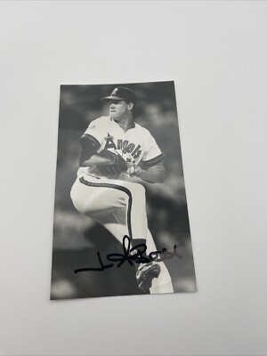 Jim Abbott Autographed Photo. California Angles. | eBay