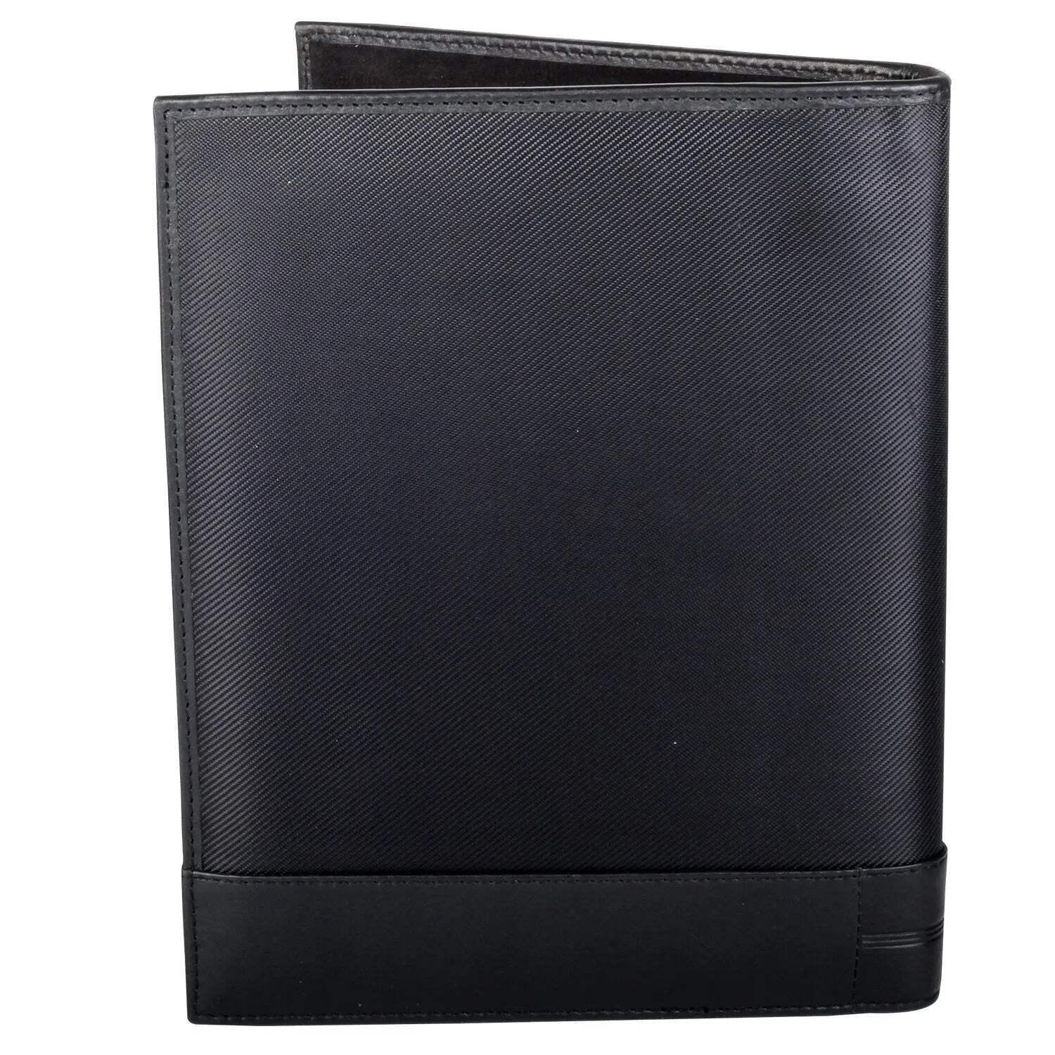 CROSS Men's Genuine Leather and Nylon Junior padfolio with Agenda Pen ...