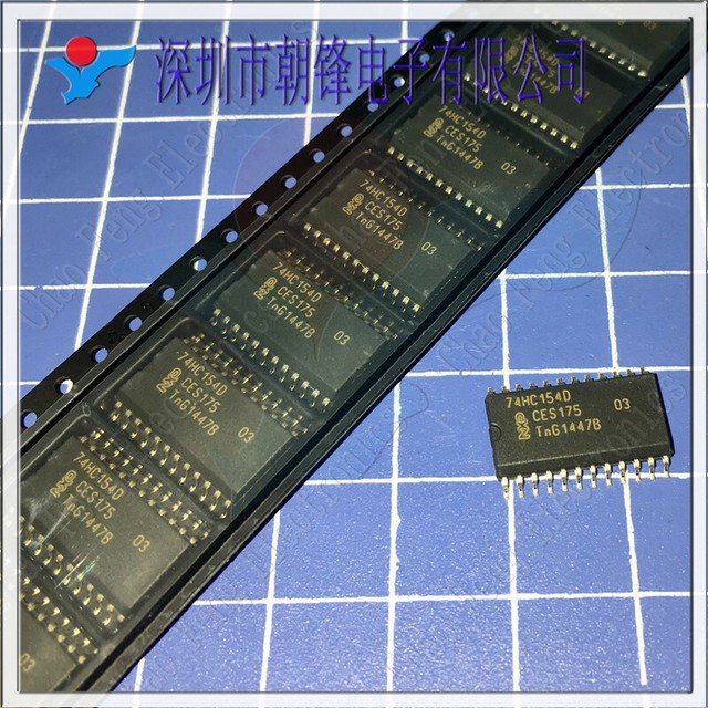 10 x 74HC154D 74HC154 SOP24 4-to-16 line decoder/demultiplexer | eBay