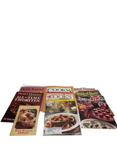 Mixed Lot of 9 Cooking Magazines Recipes Taste Of Home. Vintage | eBay