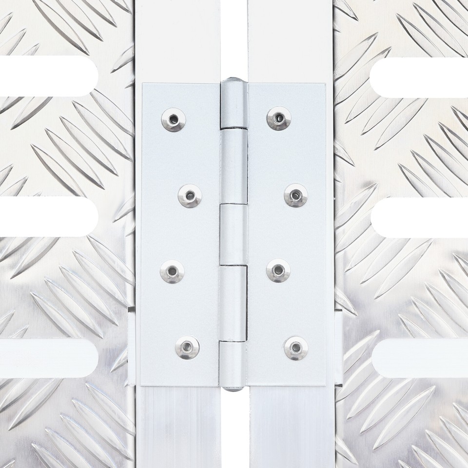 Aluminum Loading Ramp Folding Trailer Ramp For Motorcycle ATV UTV ...