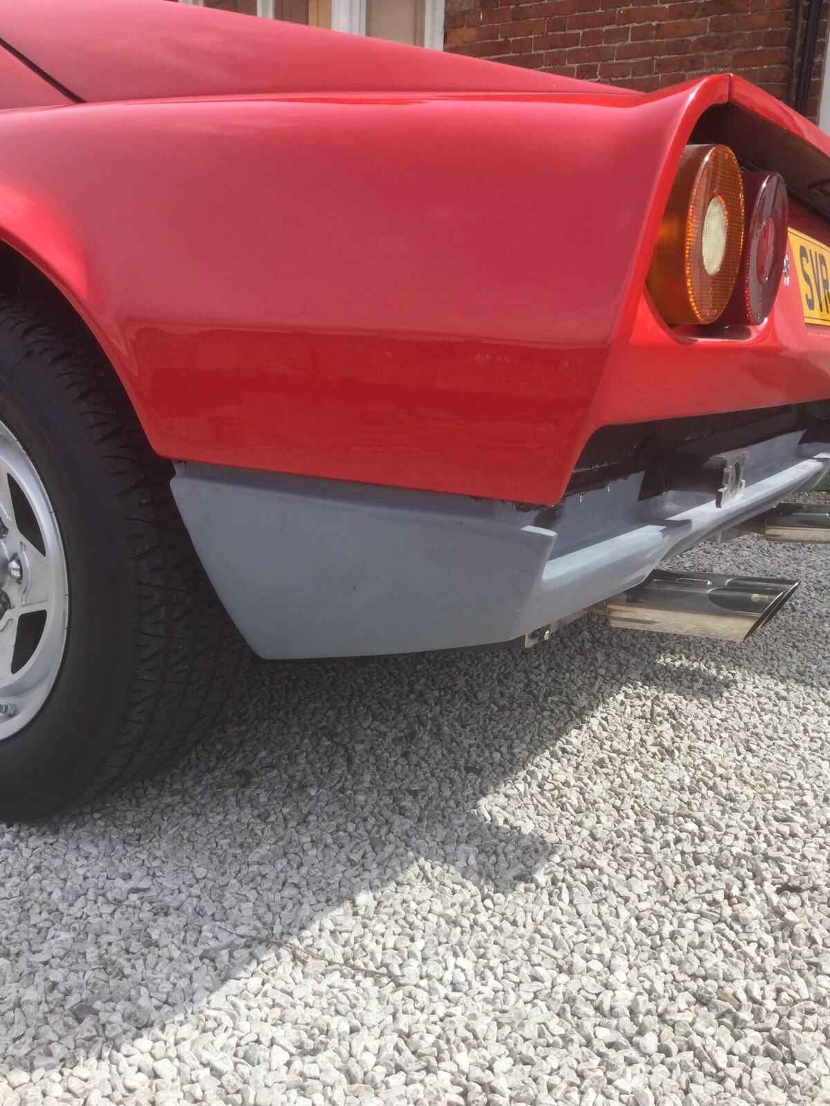 Ferrari 308 Rear Exhaust Panel/apron. Part No.60728600 for sale online ...