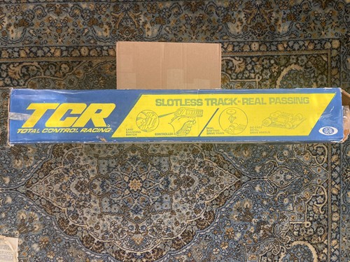 VINTAGE 1977 IDEAL TCR JAM SLOT CAR RACEWAY SLOTLESS TRACKS USED AS IS ...