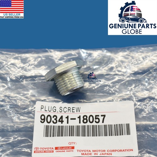 GENUINE TOYOTA 4RUNNER TACOMA FJ SIENNA GX460 TRANSFER DRAIN PLUG 90341 ...