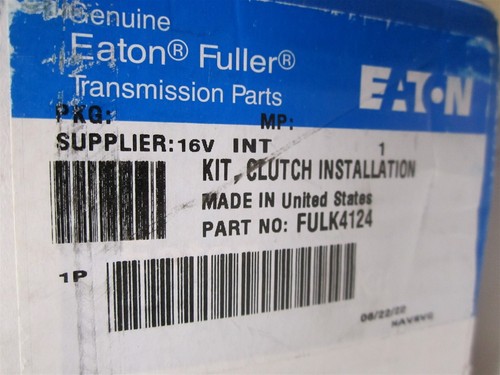 EATON FULLER KIT CLUTCH INSTALLATION FUL-K4124 for sale online | eBay