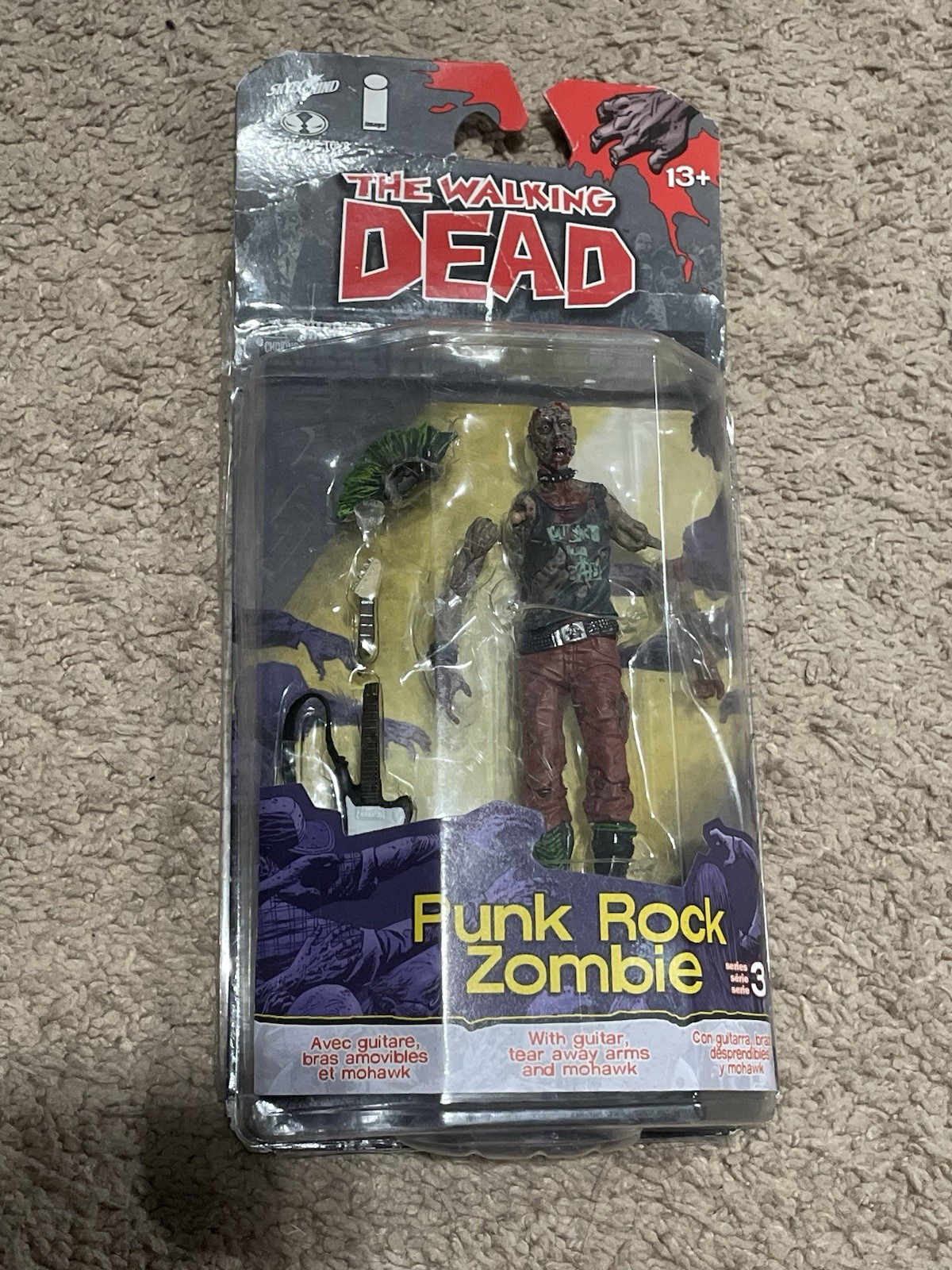 McFarlane Toys The Walking Dead Punk Rock Zombie Action Figure | eBay