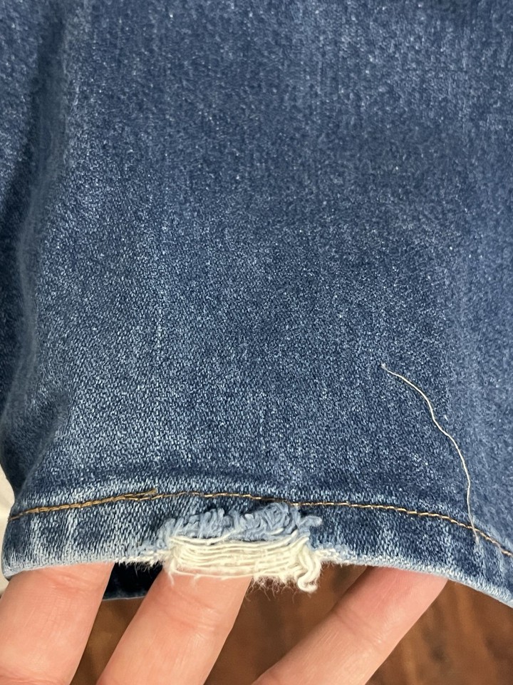 Wrangler Denim Jeans Mens Size 42x36 Blue Cotton Plus Straight Leg ...