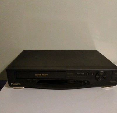 Panasonic SD400 NV-SD400B Player & Recorder Superdrive VHS VCR Retro ...
